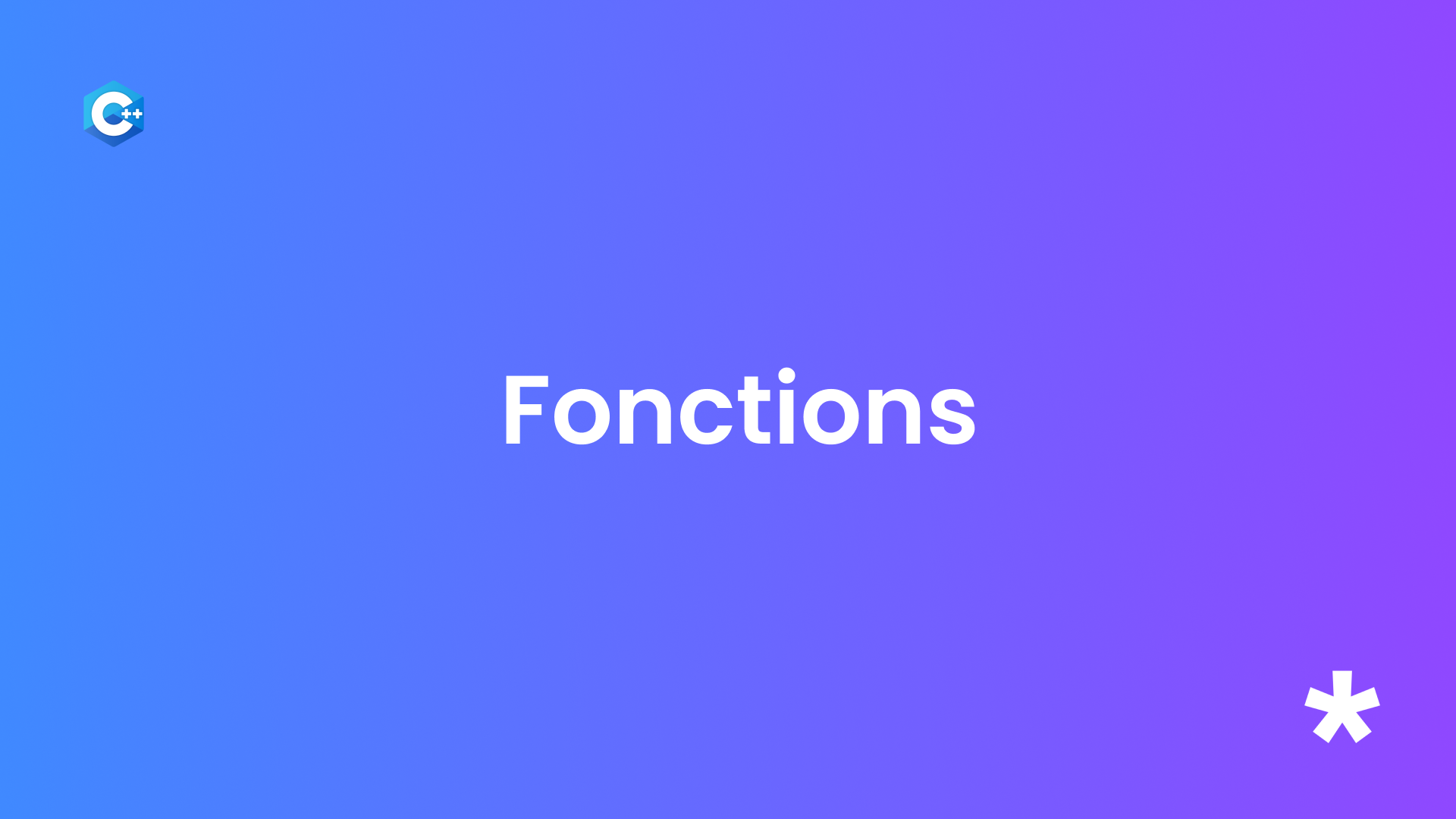 Les Fonctions en C++ : Guide Complet | PointerLab