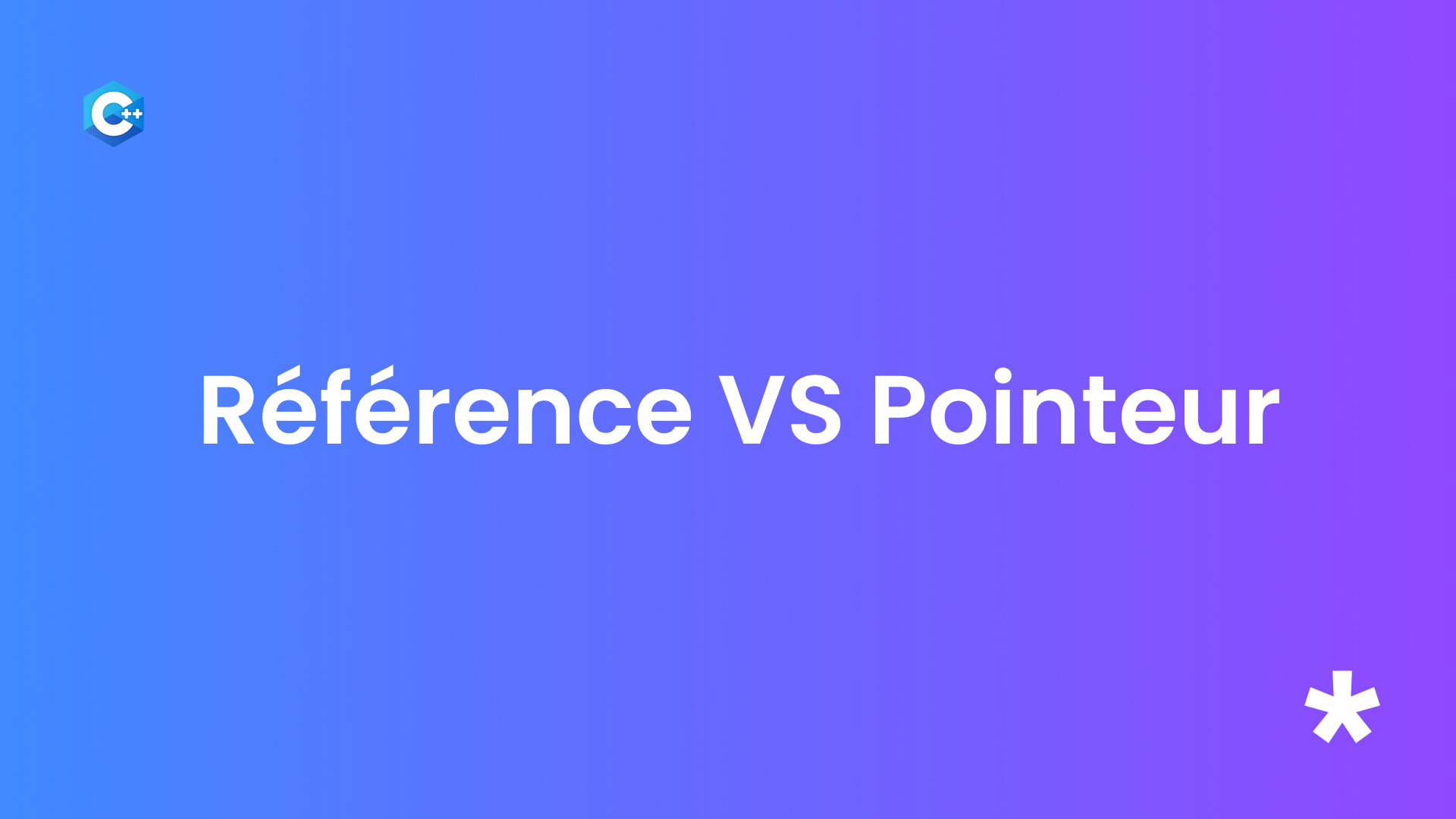 Références vs Pointeurs en C++ : Comprendre la différence | PointerLab