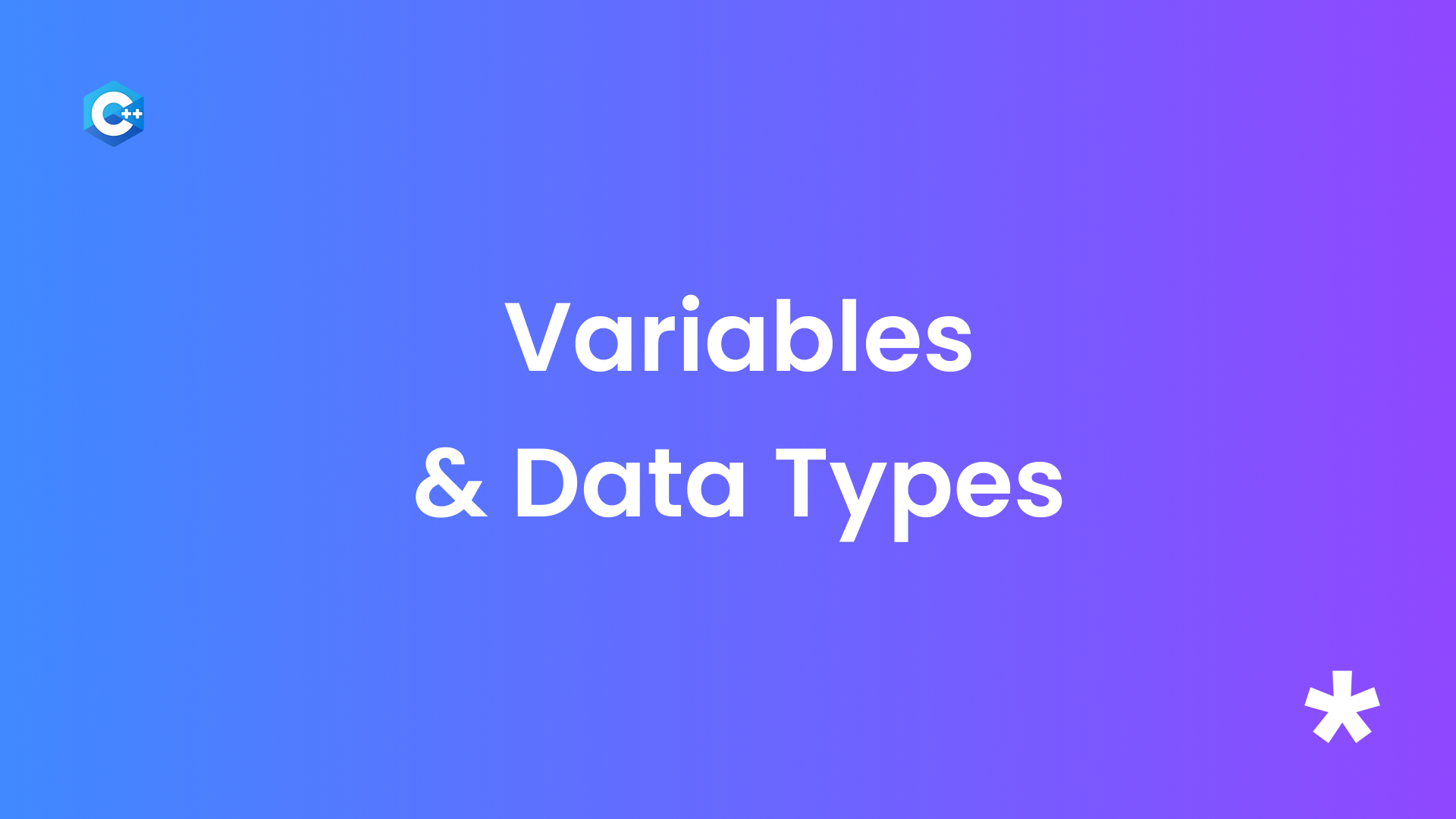 Variables et Types de Données en C++ | PointerLab Variables et Types de Données en C++ | PointerLab